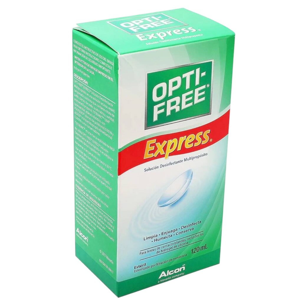 Opti-Free Express X 120 ML - Comercial MEF